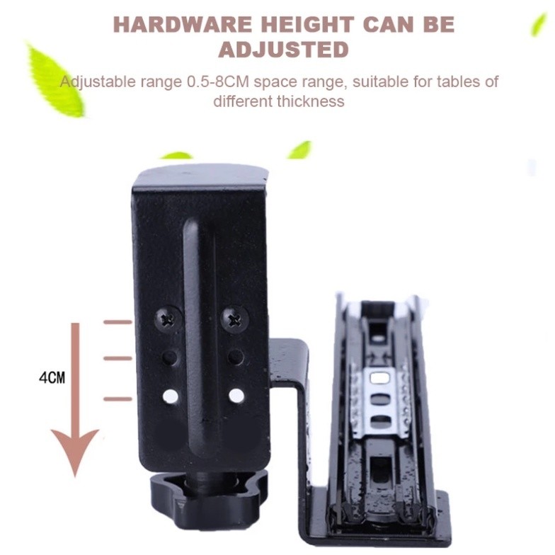 Computer desk extension bracket, keyboard stand, keyboard drawer ...
