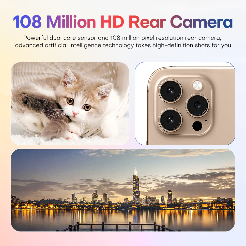 i16 Pro Max Cellphone Sale Original Smartphone 16GB+512GB Cellphones 5G ...