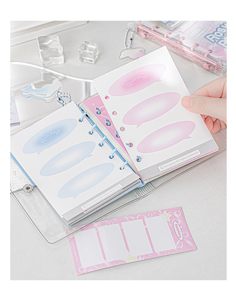 RosyPosy Dialog box Series M5 Notebook Notepad Loose-leaf Planner ...
