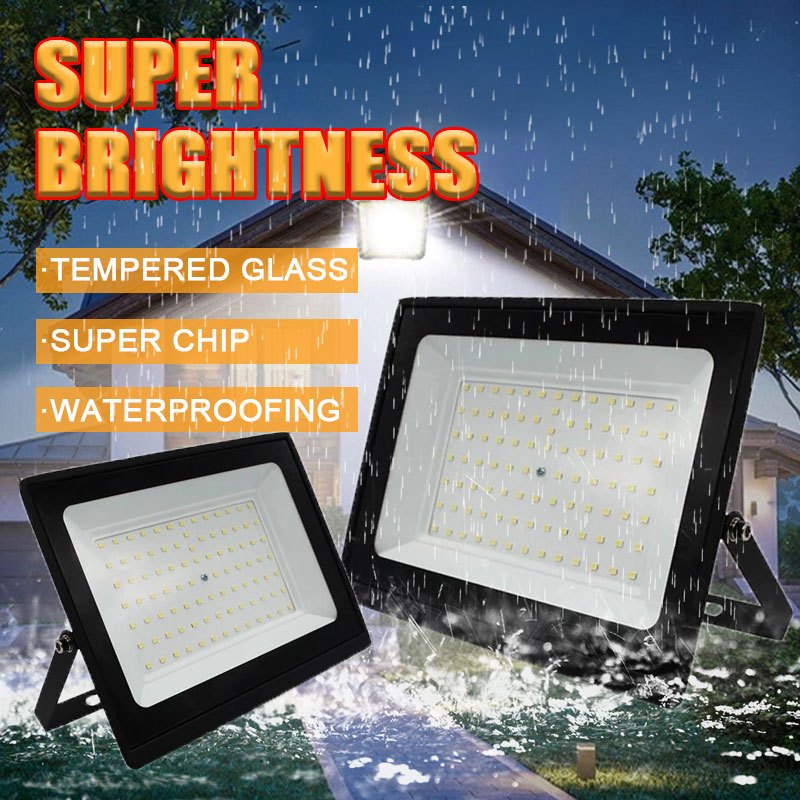 Buy 1 Take 1 Flood Light LED Outdoor Waterproof IP66 Spotlight 1400W ...
