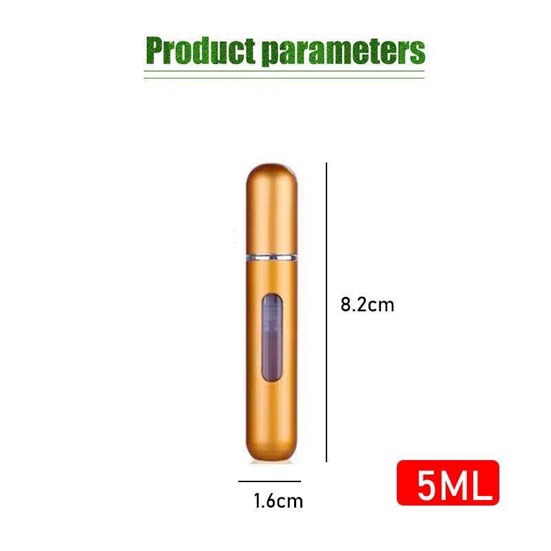 NICE 5ML Mini Perfume Refill Bottle Portable Perfume Spray Bottle Empty ...