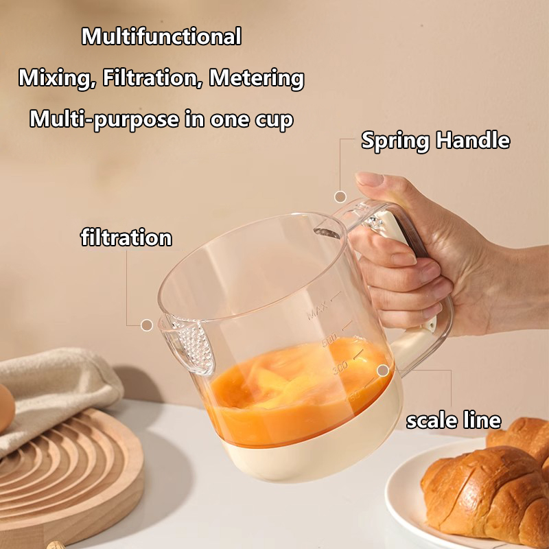 Portable Mixer Semi-automatic Mixer Home Kitchen Whisk Multifunctional ...