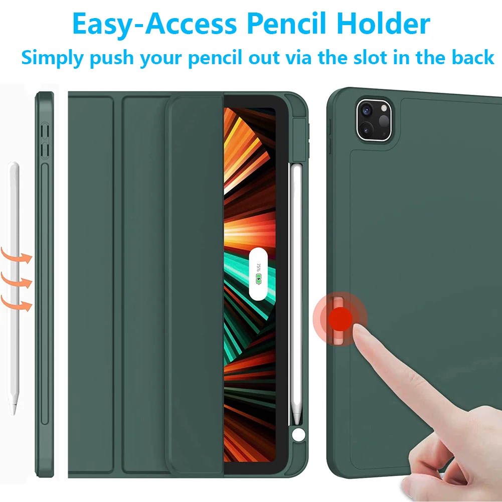 TRIFOLD FLIP SMART REDMI PAD SE 11 2 7 6 POCO 12.1 HONOR PAD 9 X8A X9A X9 MATE SE 11 A9 PLUS ...