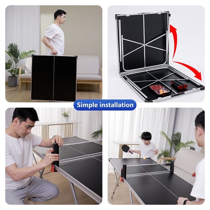【Buy 1 take 6】Ping Pong Table Tennis Table Foldable Multi-Use Free ...