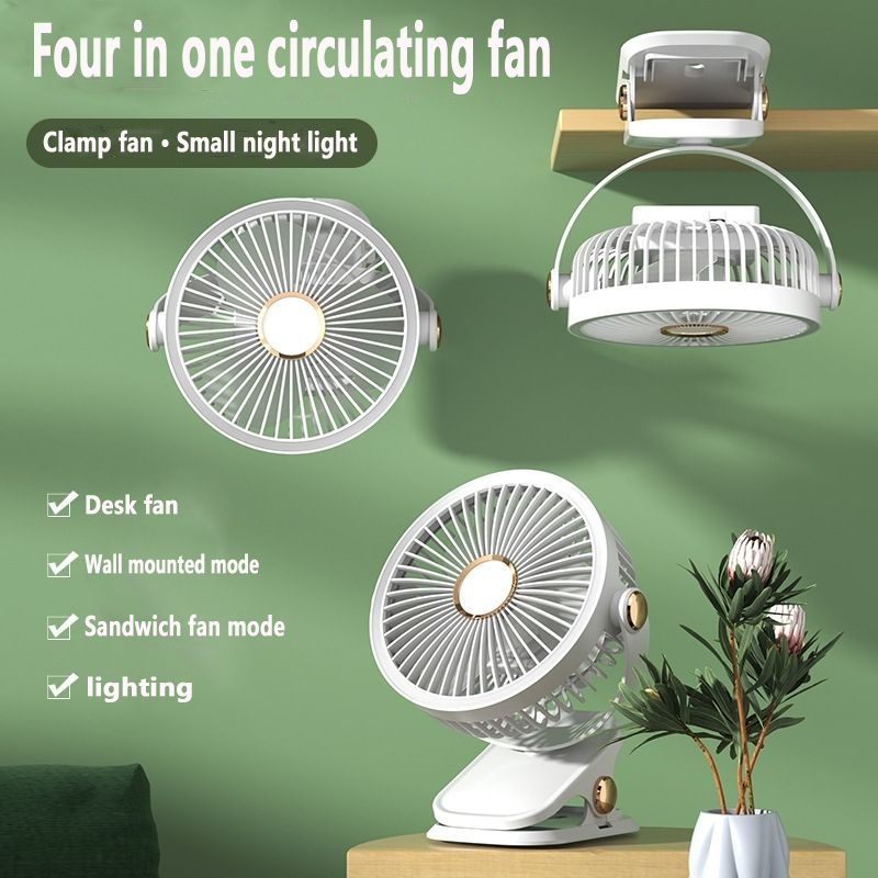 10000mah Rechargeable Portable Fan Mini Desk Fan Type-C Fan Office Mute ...