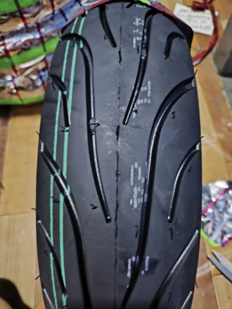 Rudder Tire size 12 110/70, 120/70, 130/70 free sealant pito for gravis ...