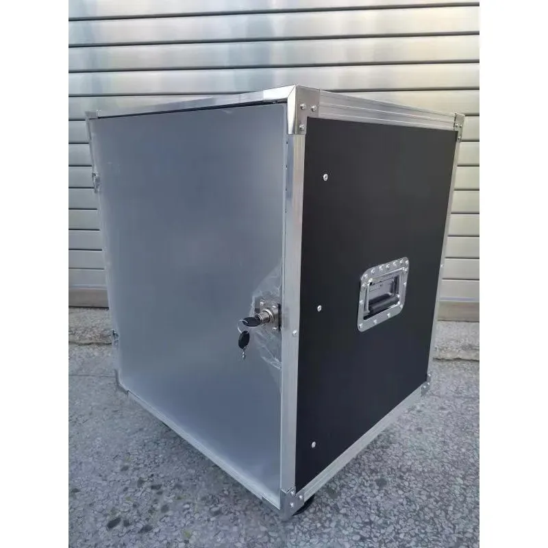 12U Flight Case Power Amplifier Rack Empty Cabinet Touring Case With ...