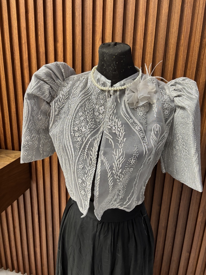 Elegant Filipiniana blouse | Shopee Philippines