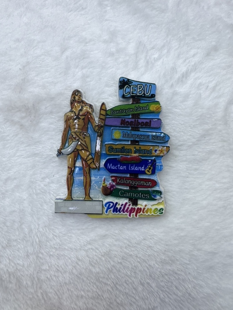 Cebu Philippines Ceramic Ref Magnet Souvenir Collection | Shopee ...