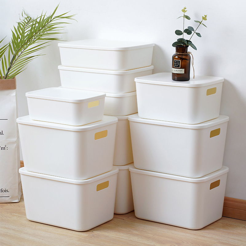 Yooli Multi Purpose Storage Box with Lid Large Capacity Basket ...