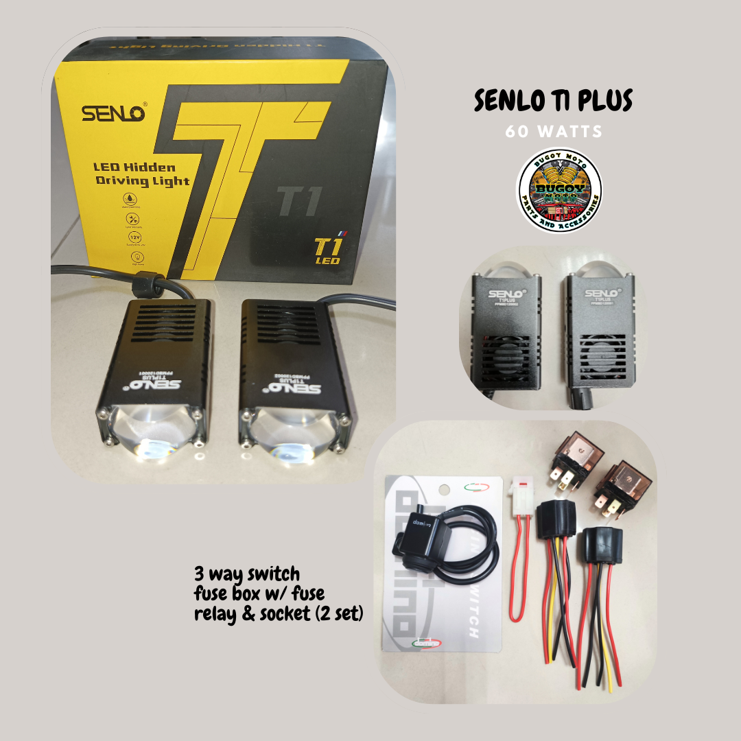 SENLO MINI DRIVING LIGHT T1 PLUS X1 PLUS M1A PLUS & PIAA HORN ORIGINAL ...