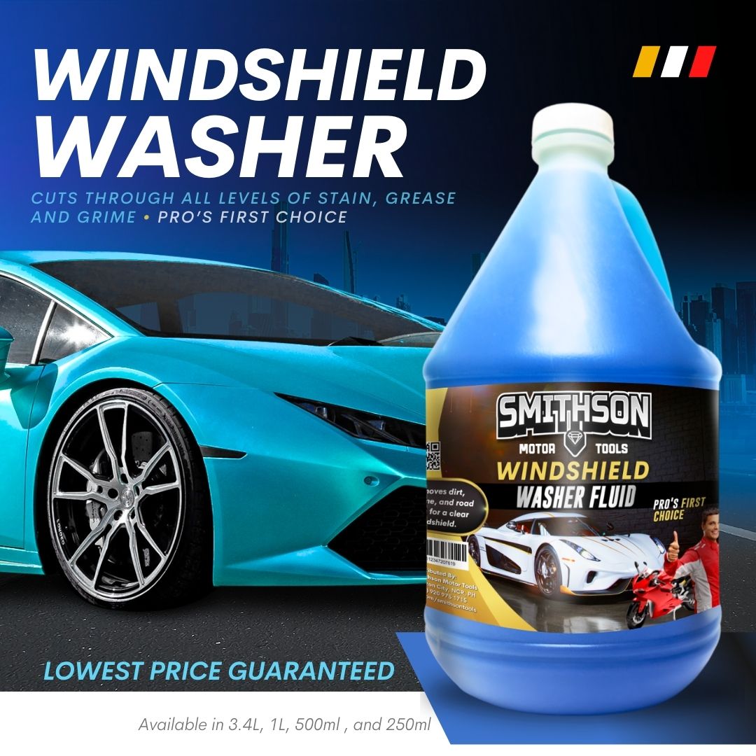 Smithson Windshield Washer Liquid 1 Gallon Car Windshield Washer Fluid ...
