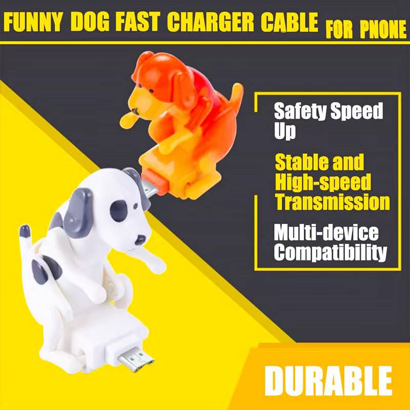 Cute Dog Design Charger Cable Dalmatian Fast Charger Cable Fast ...