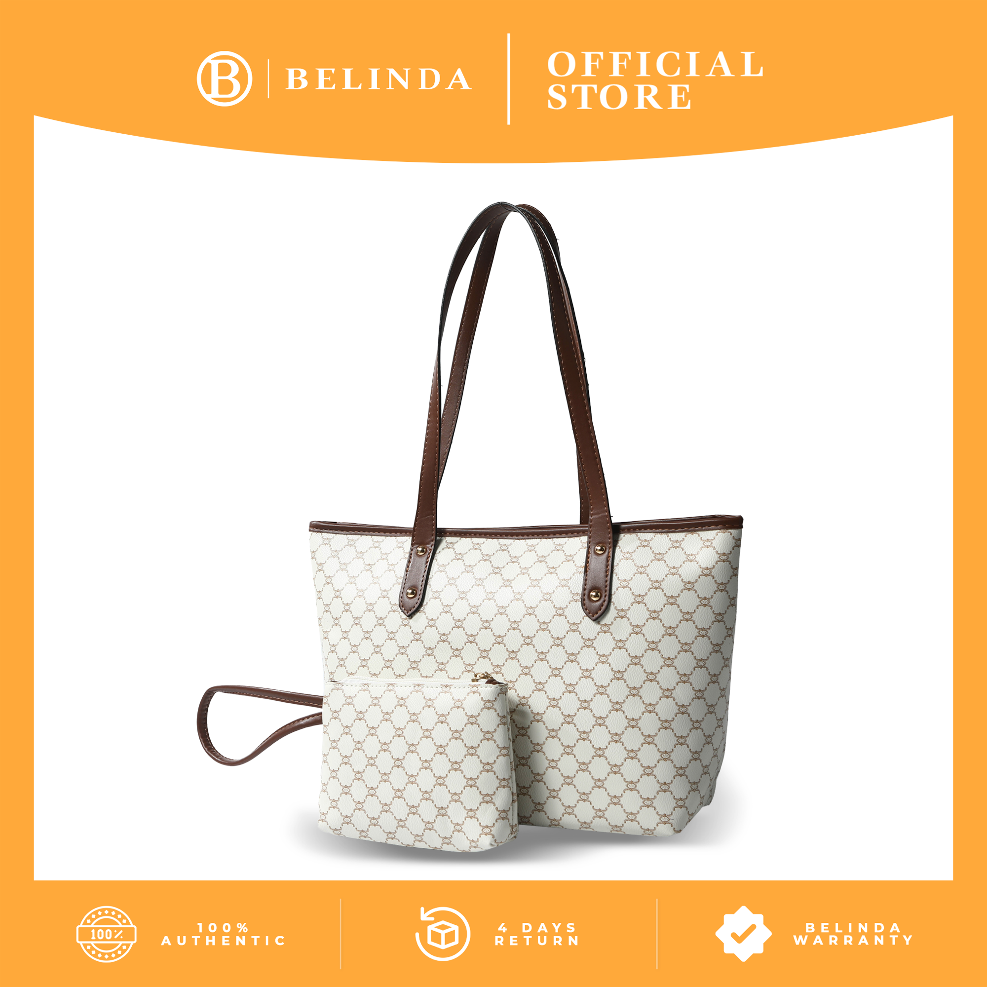 BELINDA Shoulder Bag For Woman Buy 1 Take 1 Free Purse Leather Korean ...