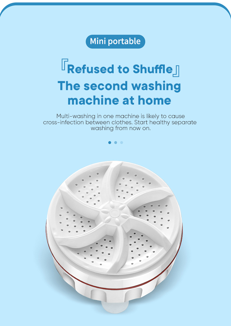 Mini Portable Washing MachineMultifunctional Uitrasonic TurbineWashing ...