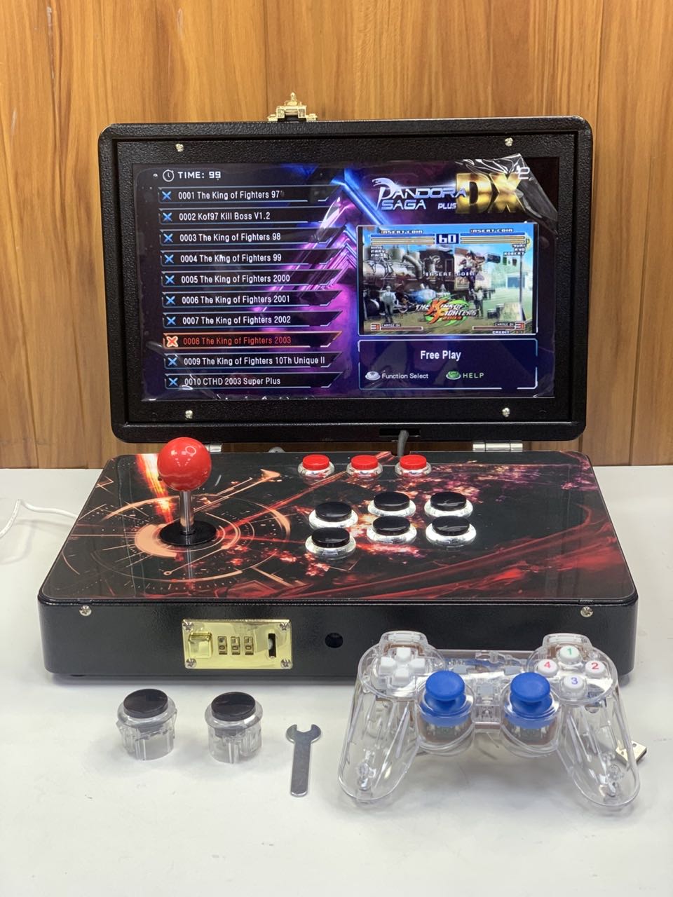 14-Inch Pandora DX Box 26800 in 1 Portable Arcade Console Box 720P HD ...