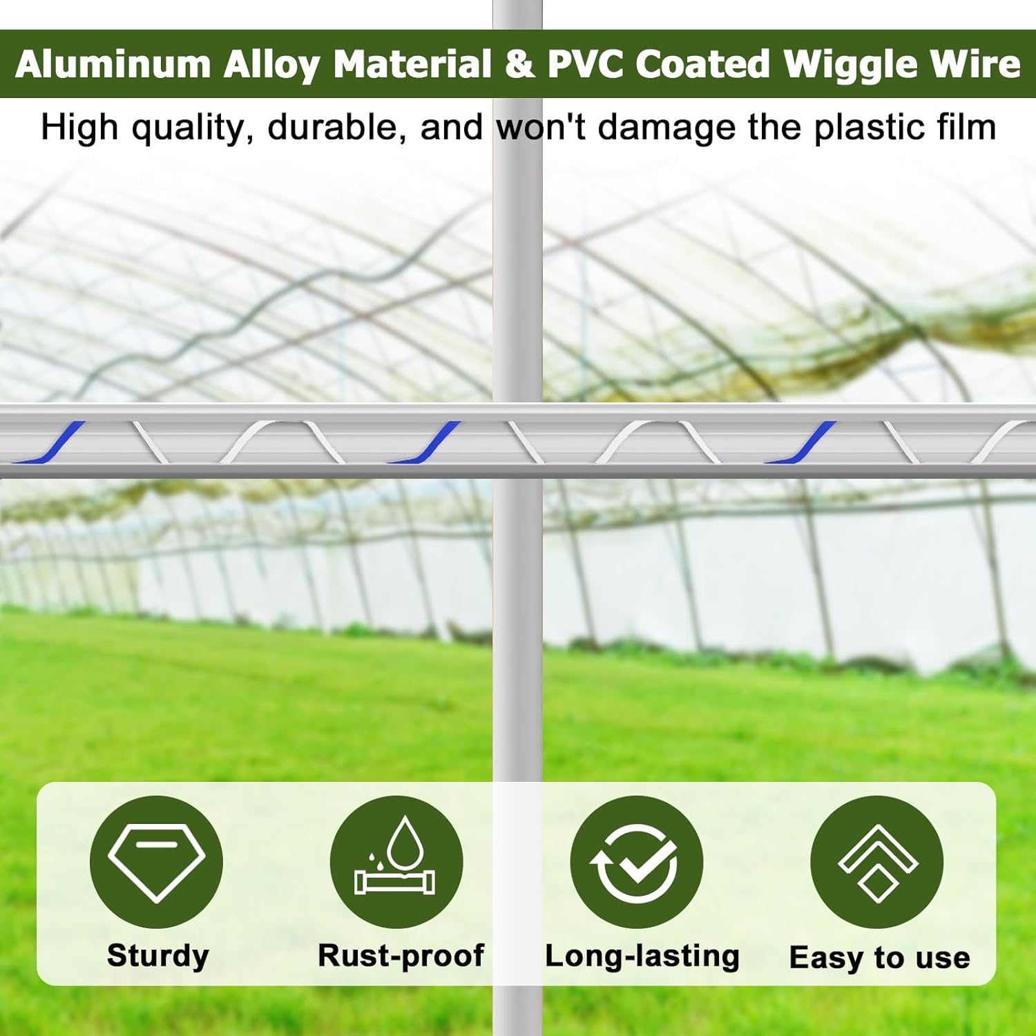 1m x 2pcs Aluminum Lock C Channel with Wiggle Wire & aluminum lock ...