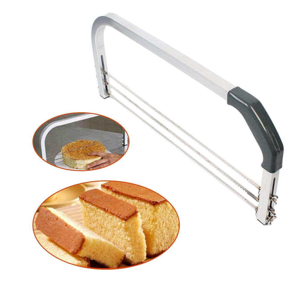 Adjustable Large 3 Blades Cake Cutter Interlayer Bread Cutter Cake ...