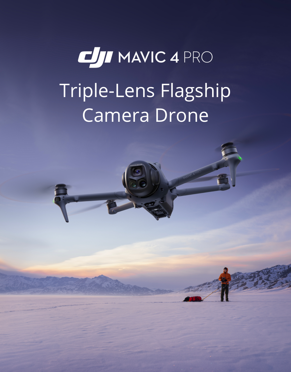 DJI Mavic 4 Pro - Camera Drone | 100MP Hasselblad Camera| 51-Min Flight ...
