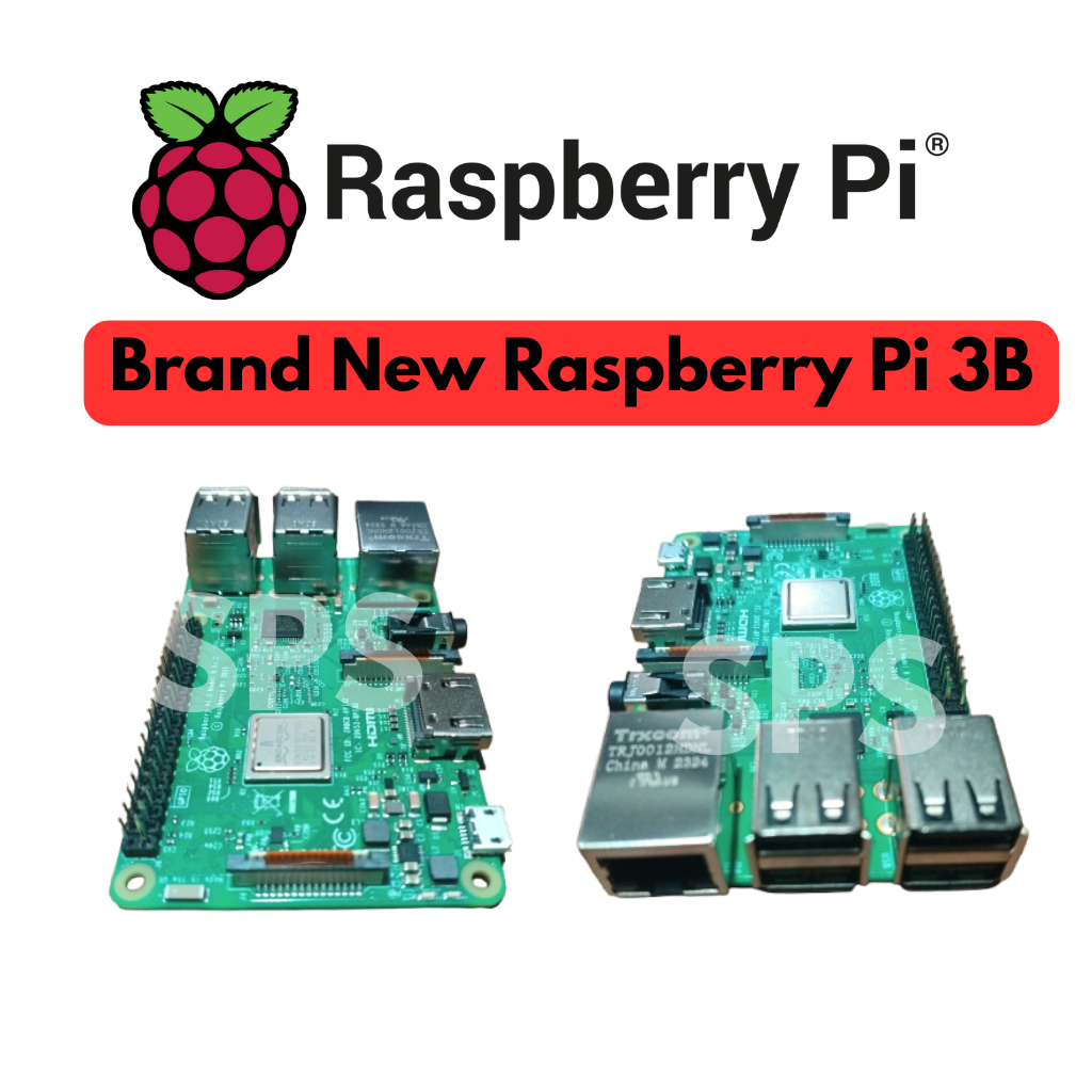 Brand New Raspberry Pi 3 Model B Board – Quad-Core 1GB RAM WiFi ...