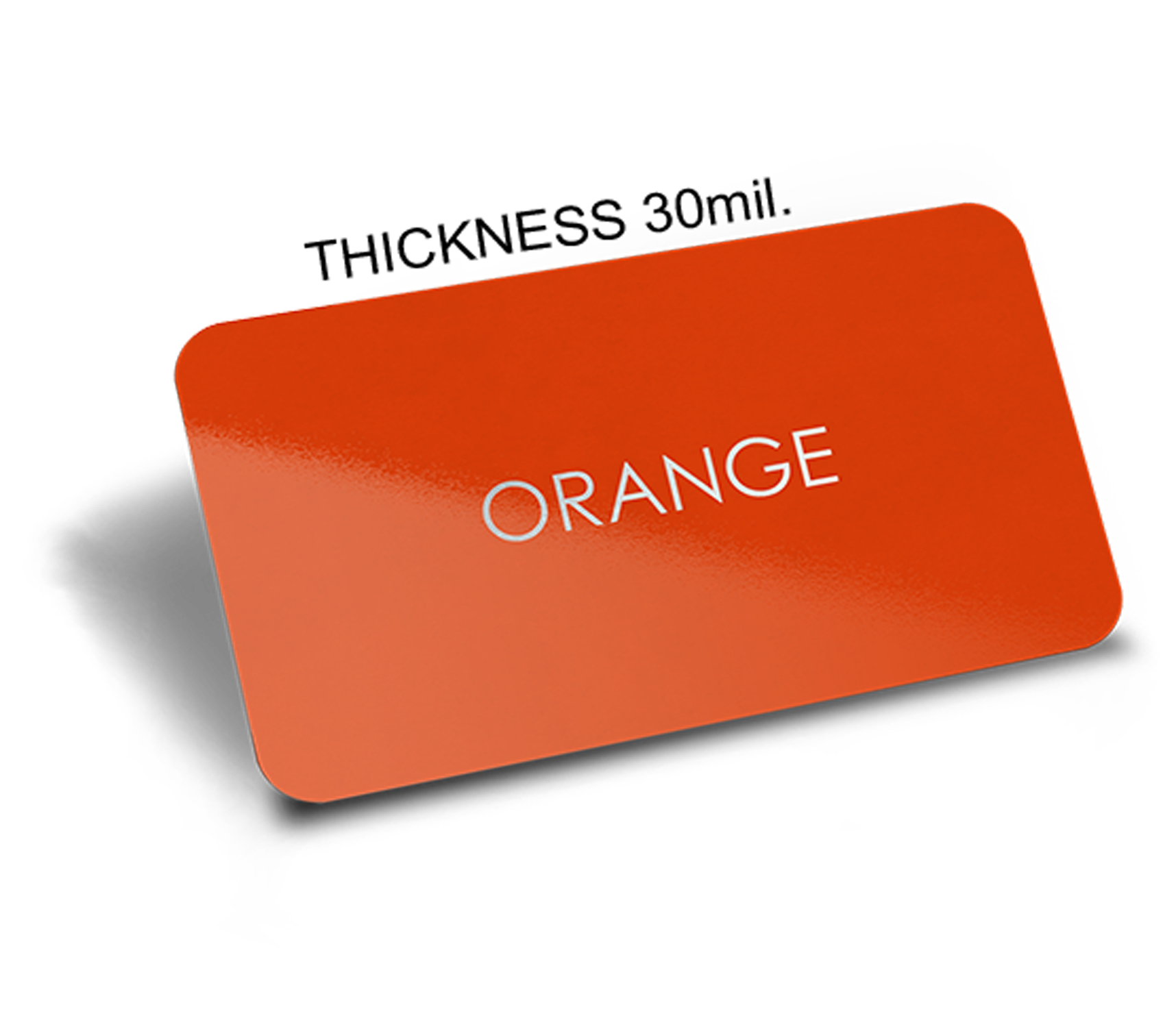 PVC ID Card ATM size 30mil thickness Loyalty Card Discount Card ...