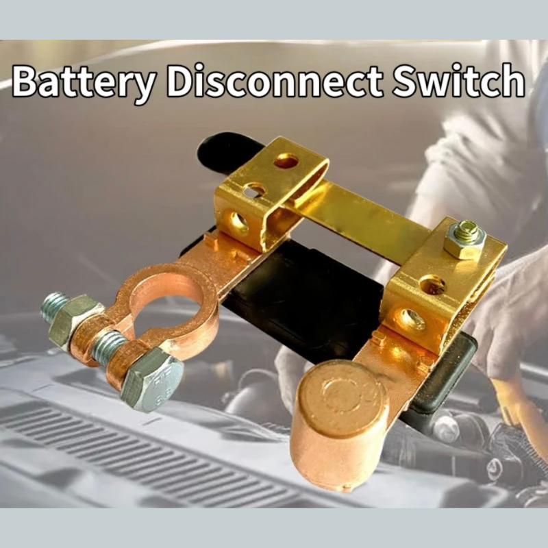 Car Battery Disconnect Switch Pure Copper Blade Power Cut off Switch ...