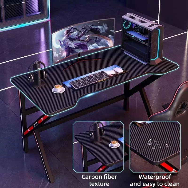 Gaming Table Computer PC Game Esports Desk for Room 140/120/100cm ...