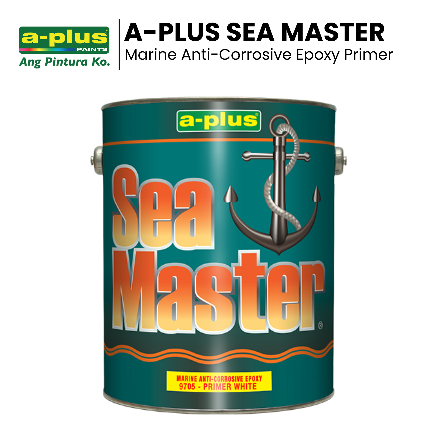 A-Plus Sea Master® Marine Anti-Corrosive Epoxy Primer 4L | Shopee Philippines