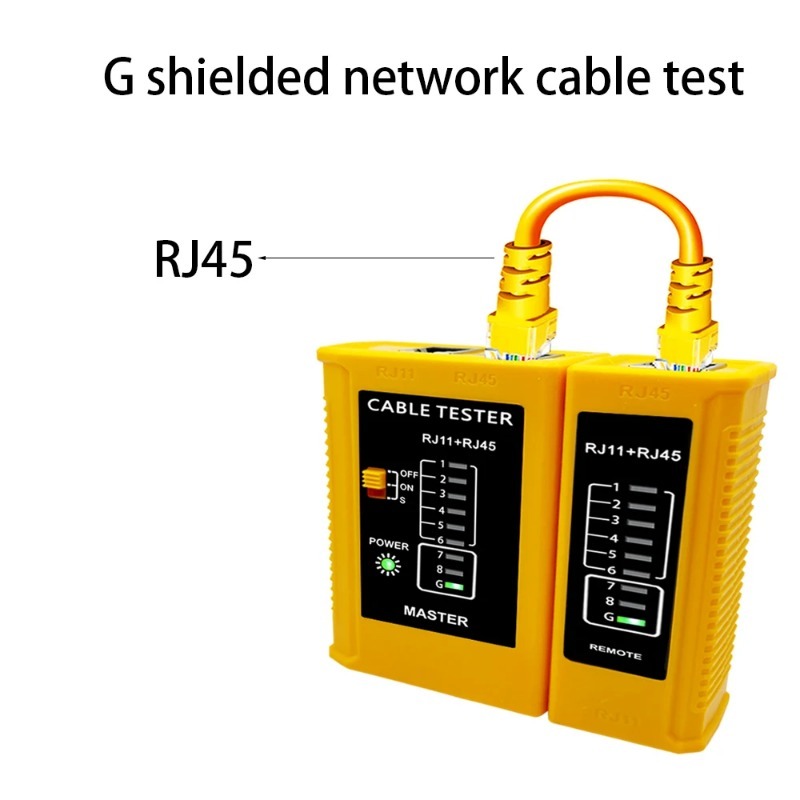 RJ45 RJ11 Cable Lan Tester Network Cable Tester LAN Cable Twisted Pair ...
