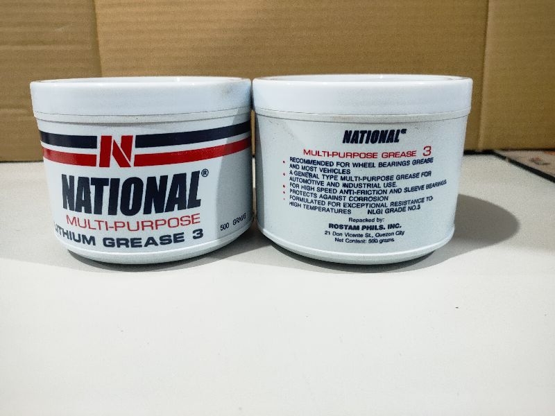 NATIONAL MULTI PURPOSE LITHIUM GREASE 3 500G | Shopee Philippines