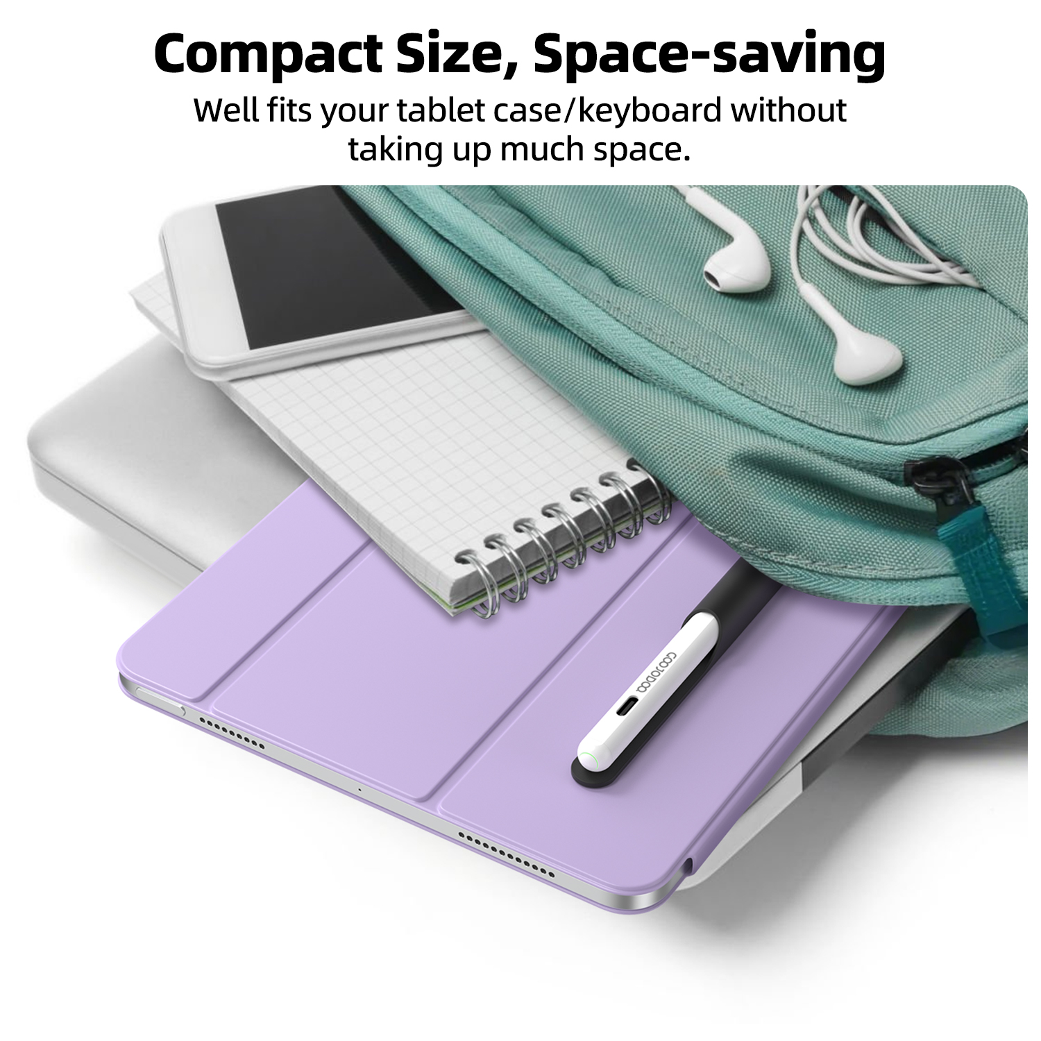 GOOJODOQ Stylus Pen Holder Case Silicone Soft Washable Convenient Use ...