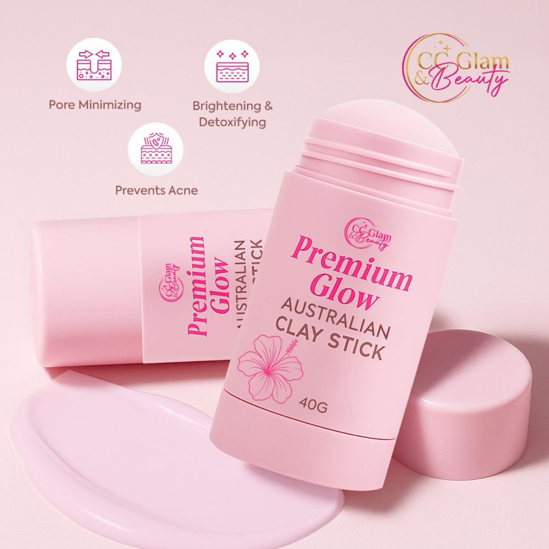Premium Glow Australian Clay Stick 40g – Cris Cosmetics | Pore ...