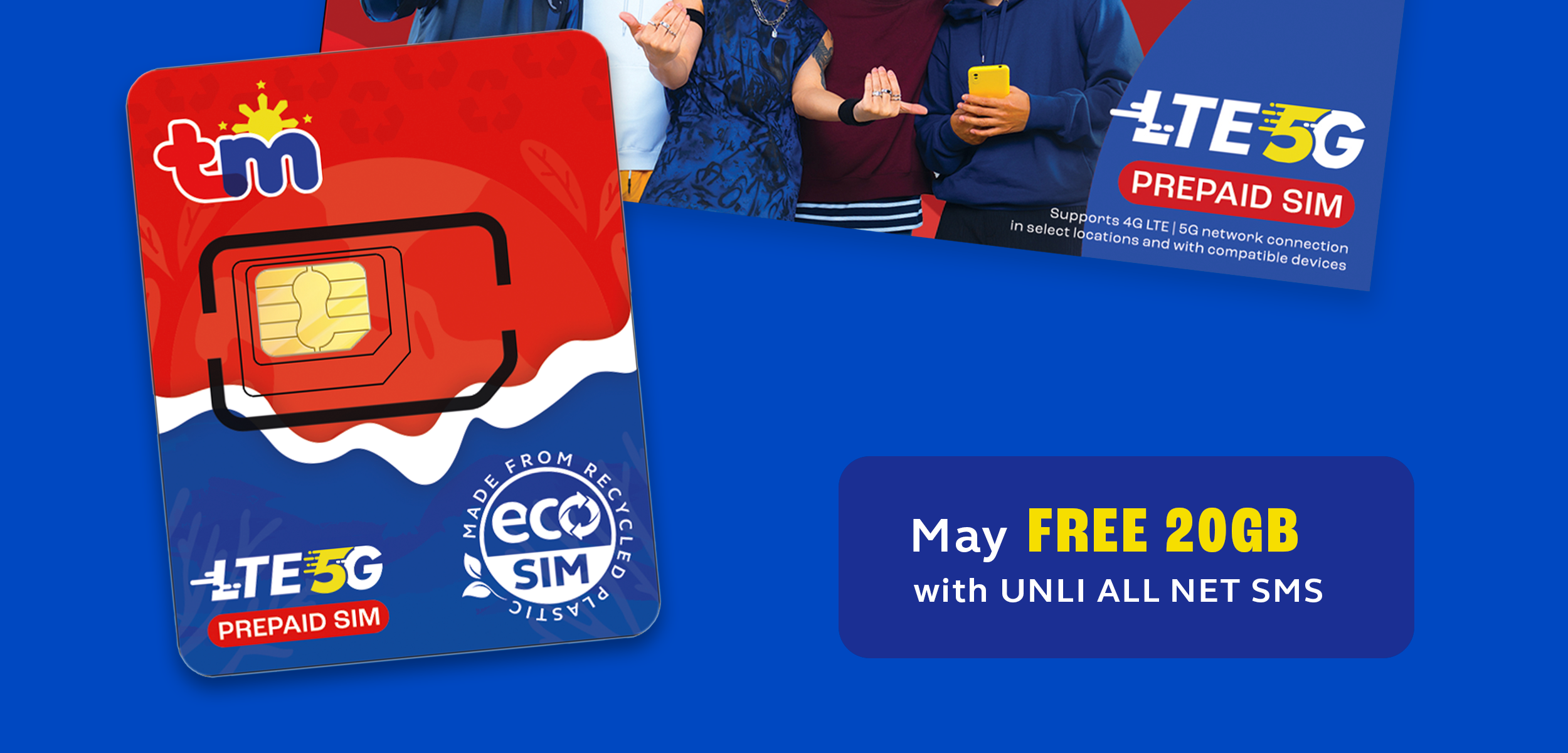 TM Prepaid 5G SIM Card | Shopee Philippines