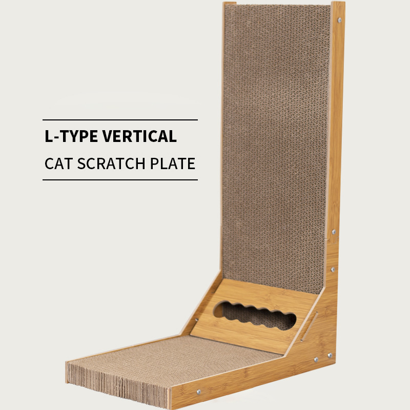 L Shape Cat Scratcher Scratch Post Cat Scratcher L-Shaped Cat ...