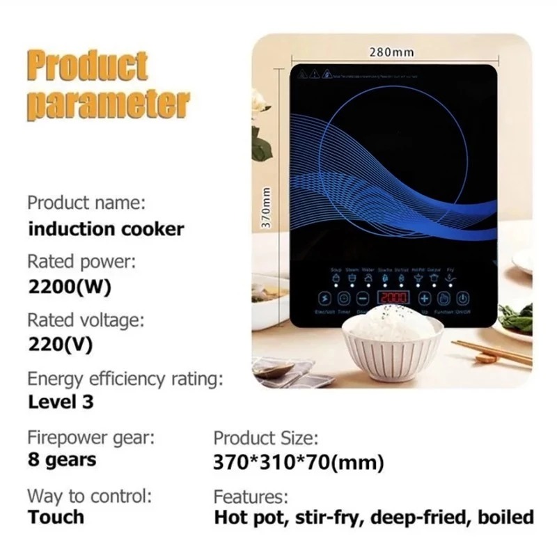 Multifunctional Induction Inverter Cooker Induction Cooker Inverter ...