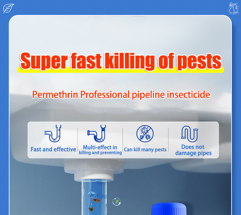 1000ml Insecticide Pipeline insecticide Sewer Small Flying Insects ...