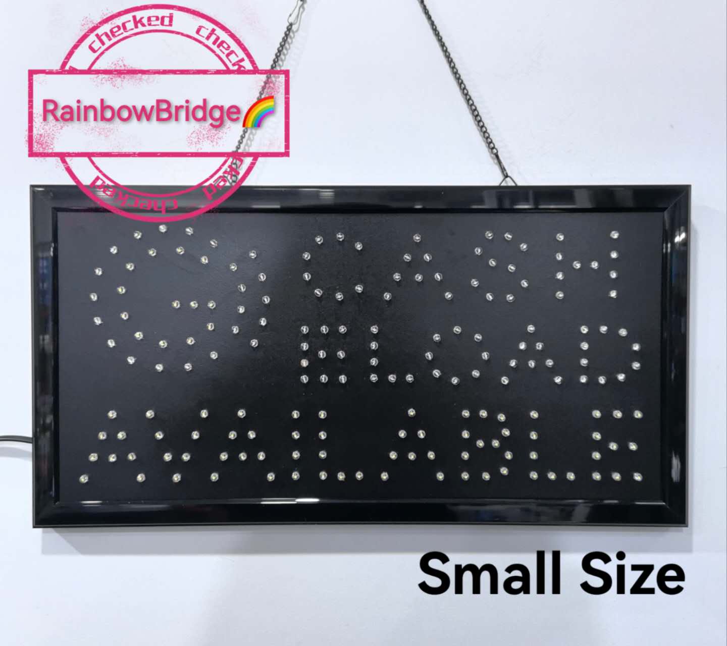 RAINBOW BRIDGE LED SIGN " G CASH E LOAD AVAILABLE '' （Small-Large) # ...