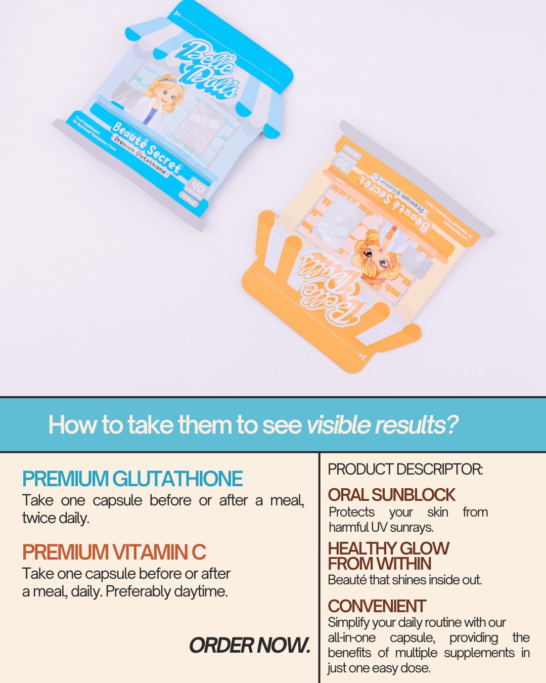 Beautederm Belle Dolls Beaute Secret - Premium Vitamin C & Glutathione ...