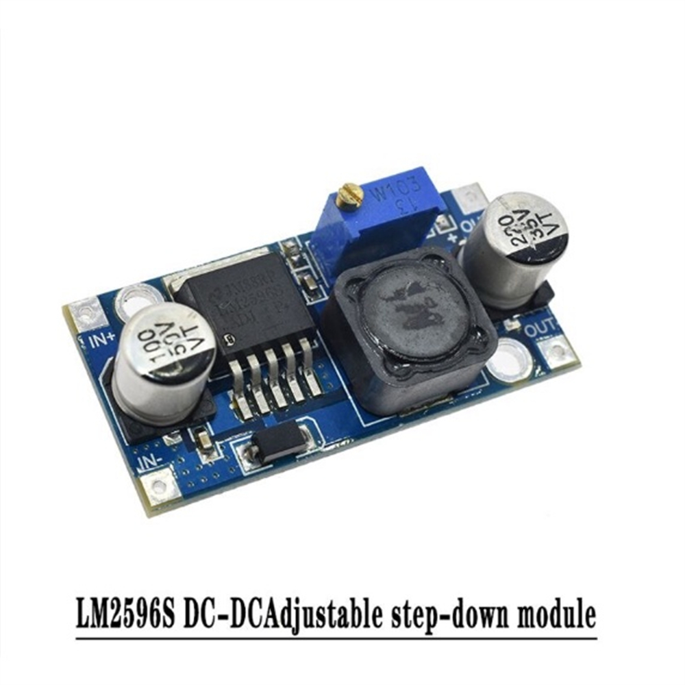 Adjustable LM2596S DC-DC Buck Converter 3A Step Down Power Supply Regulator Converter | Shopee ...