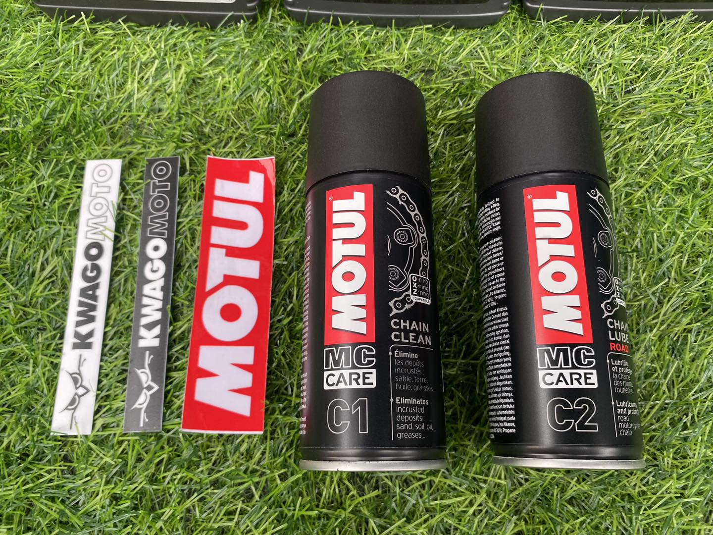 MOTUL Chain Maintenance kit Cleaner C1 + Lube C2 | Shopee Philippines