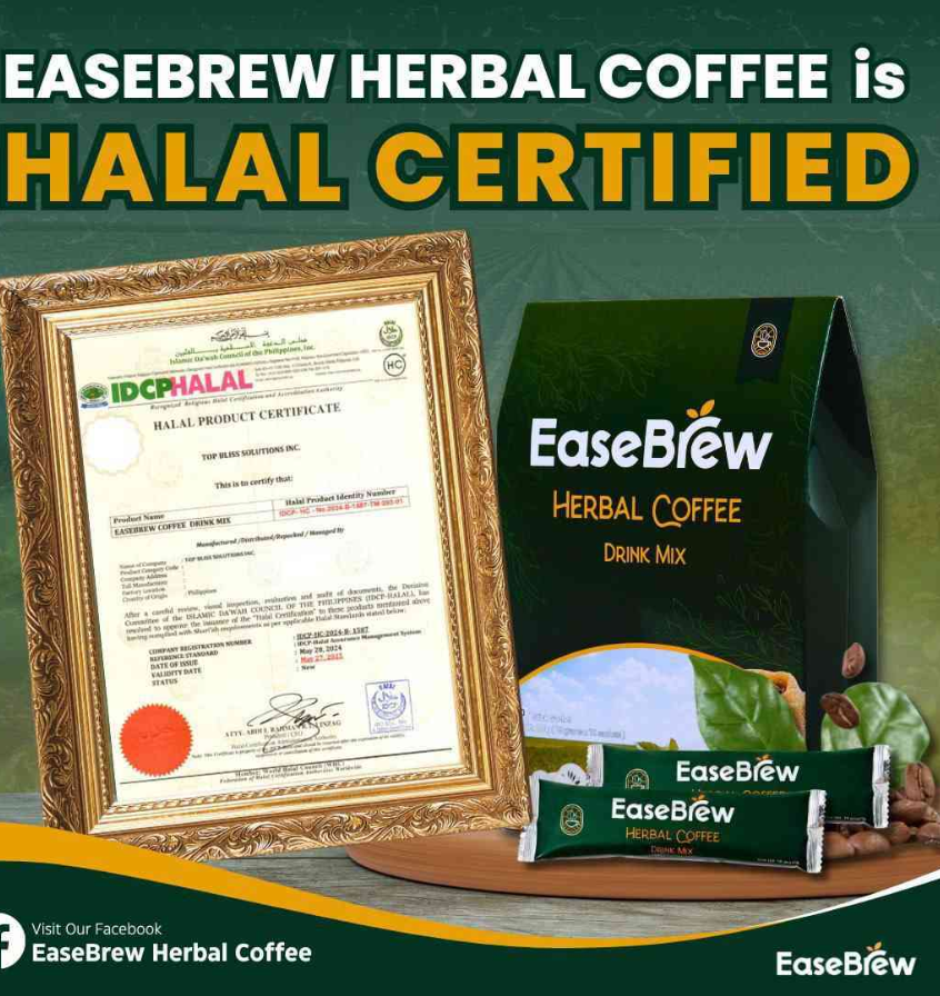 BUY1 GET 1 BOX EASEBREW HERBAL COFFEE 20sachet | Shopee Philippines