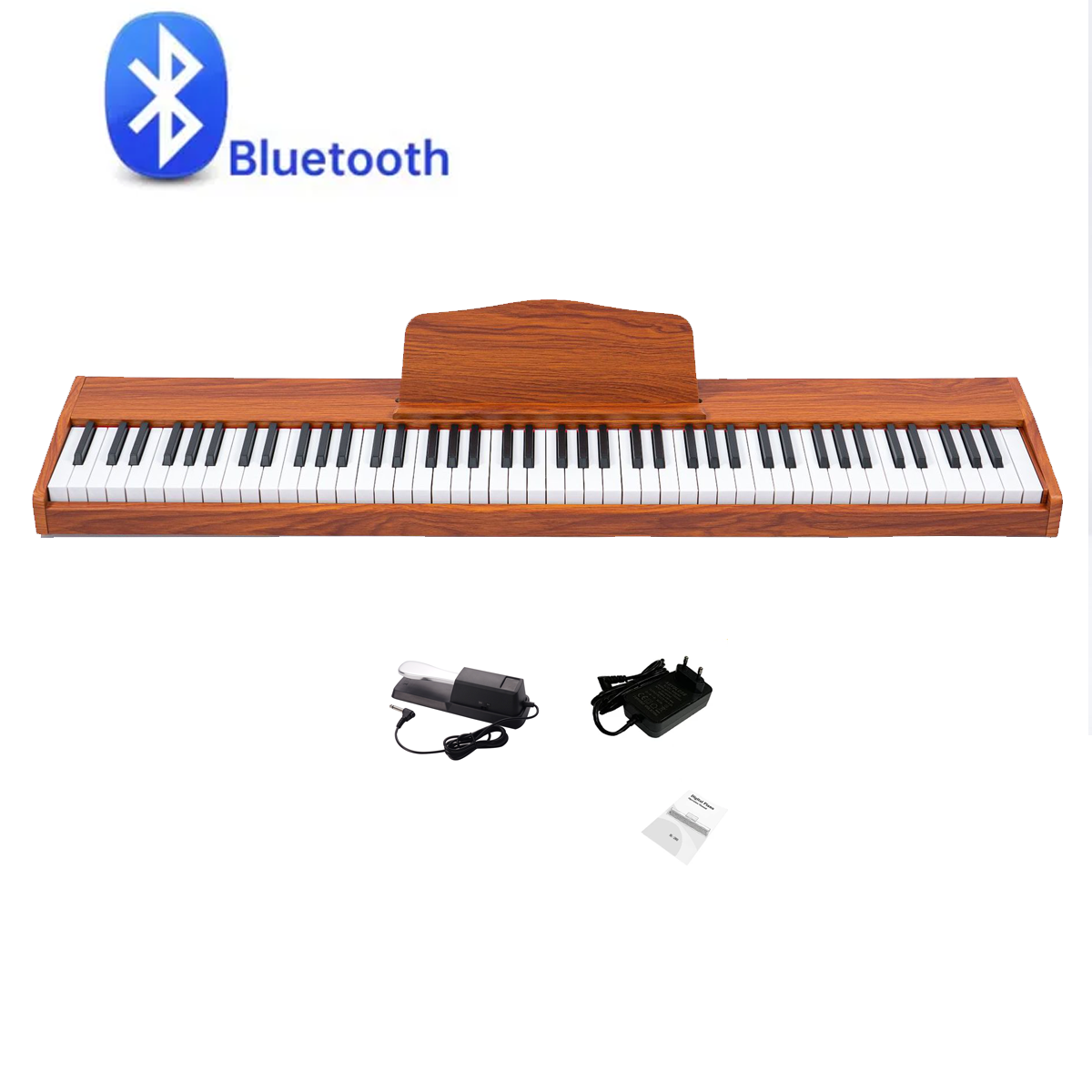 KAWES 88 keys Piano Gravity keyboard Electronic Piano Weighted Digital ...