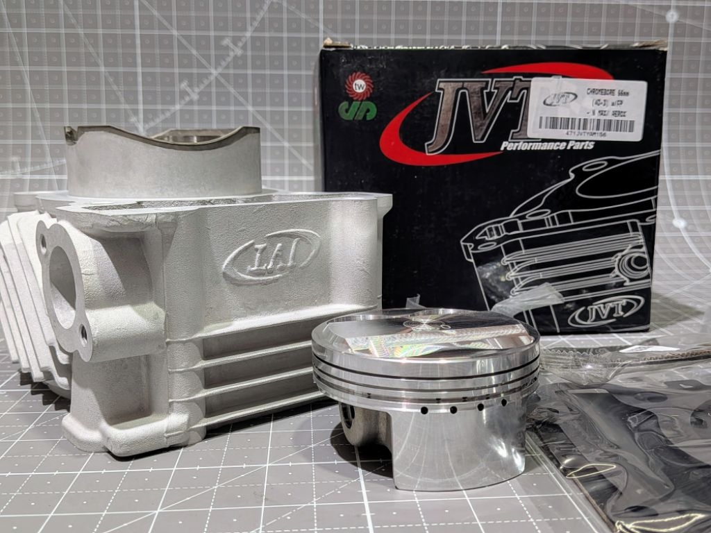 JVT 63MM / 66MM Chrome Bore Block Kit (Aerox/Nmax V1 V2) | Shopee ...