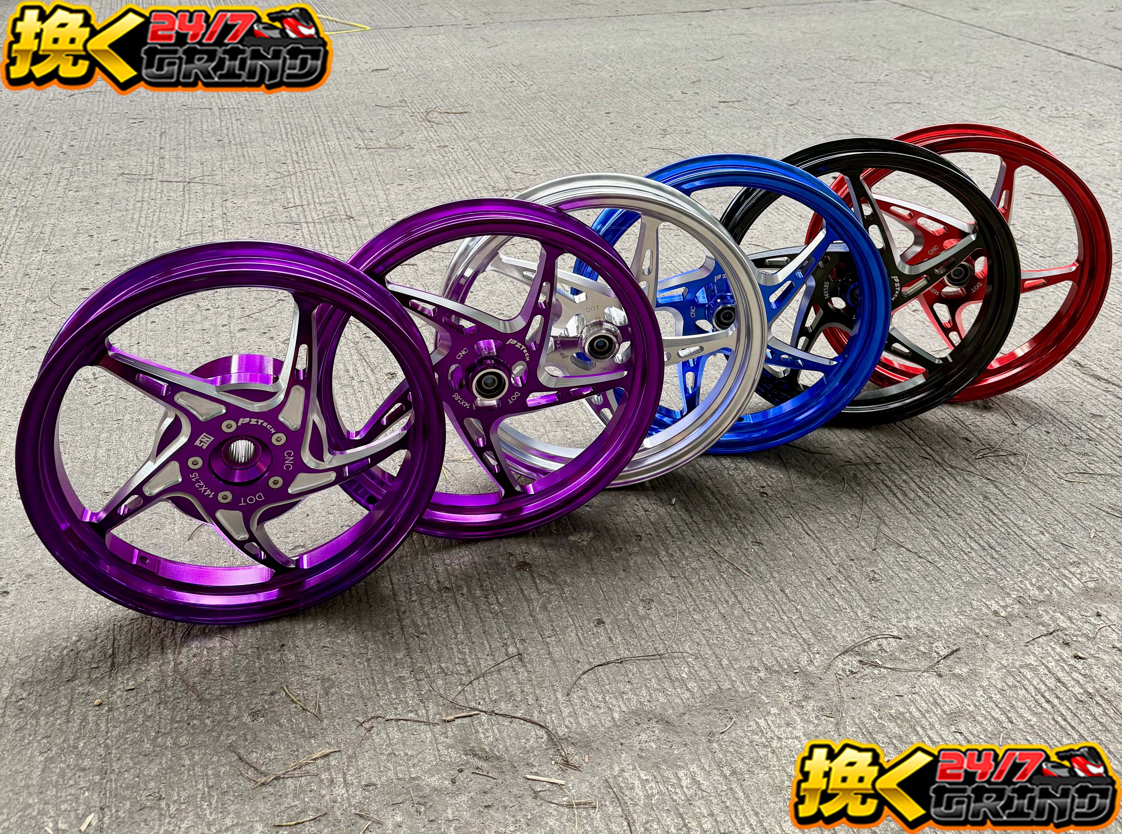 PZ TECH CNC Mags 14s For Honda Click 125 / 150 Indo Concept | Shopee ...