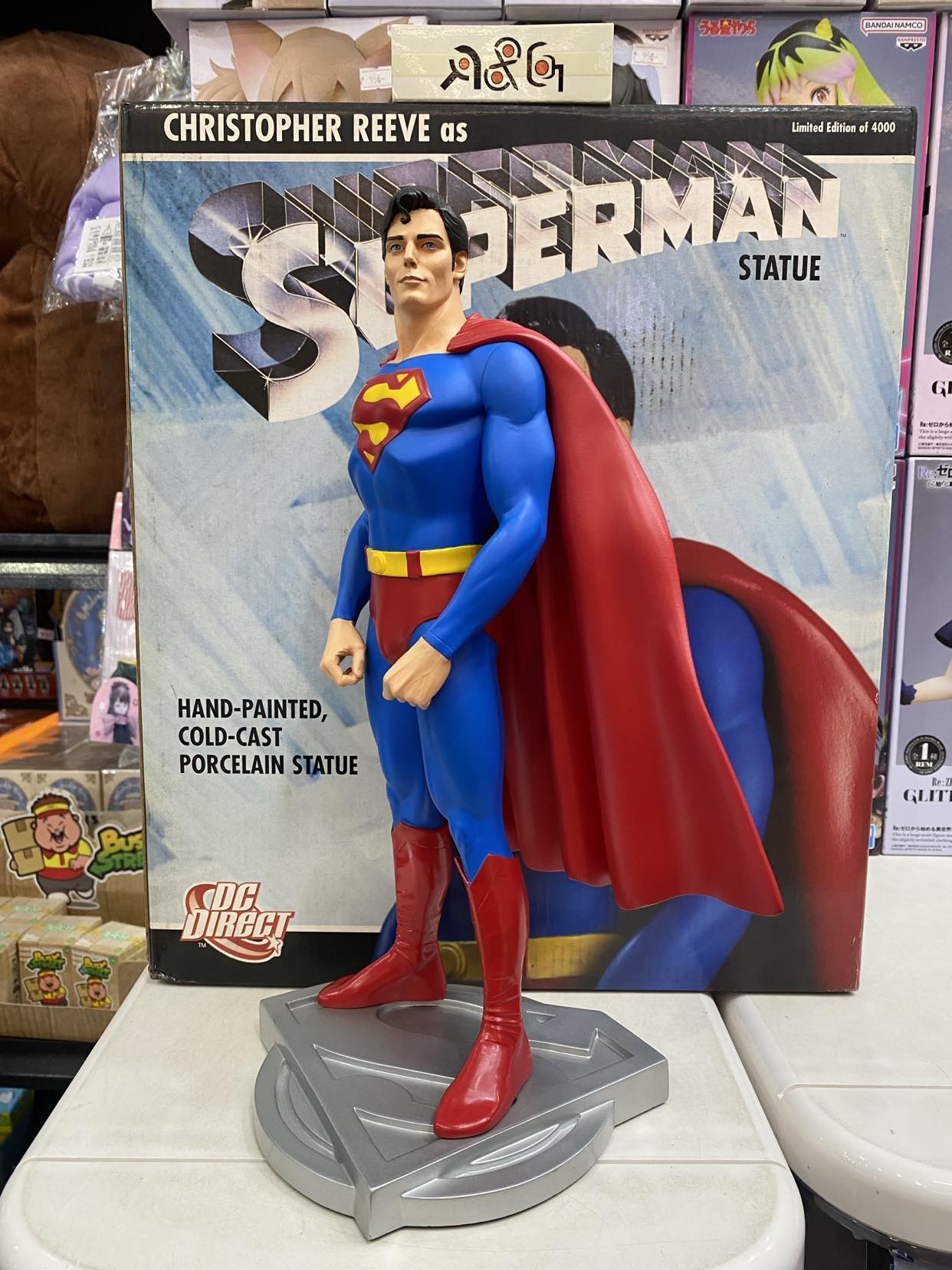 (R&G) DC Comics Direct Superman Christopher Reeve Statue Limited ...