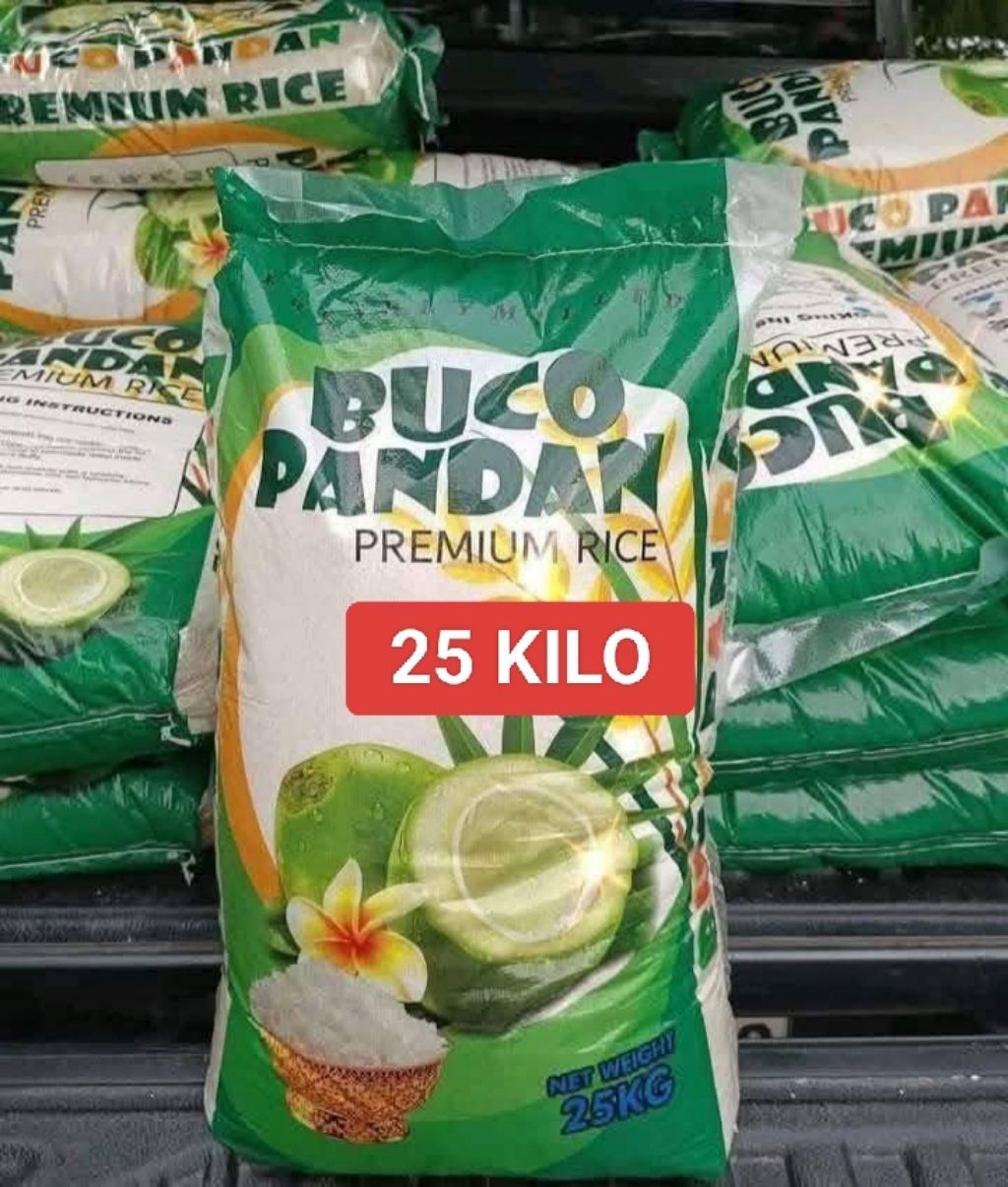 Buco Pandan Rice 25 kilos Jasmine Fragrant Rice. Super Sarap. Kanin ...