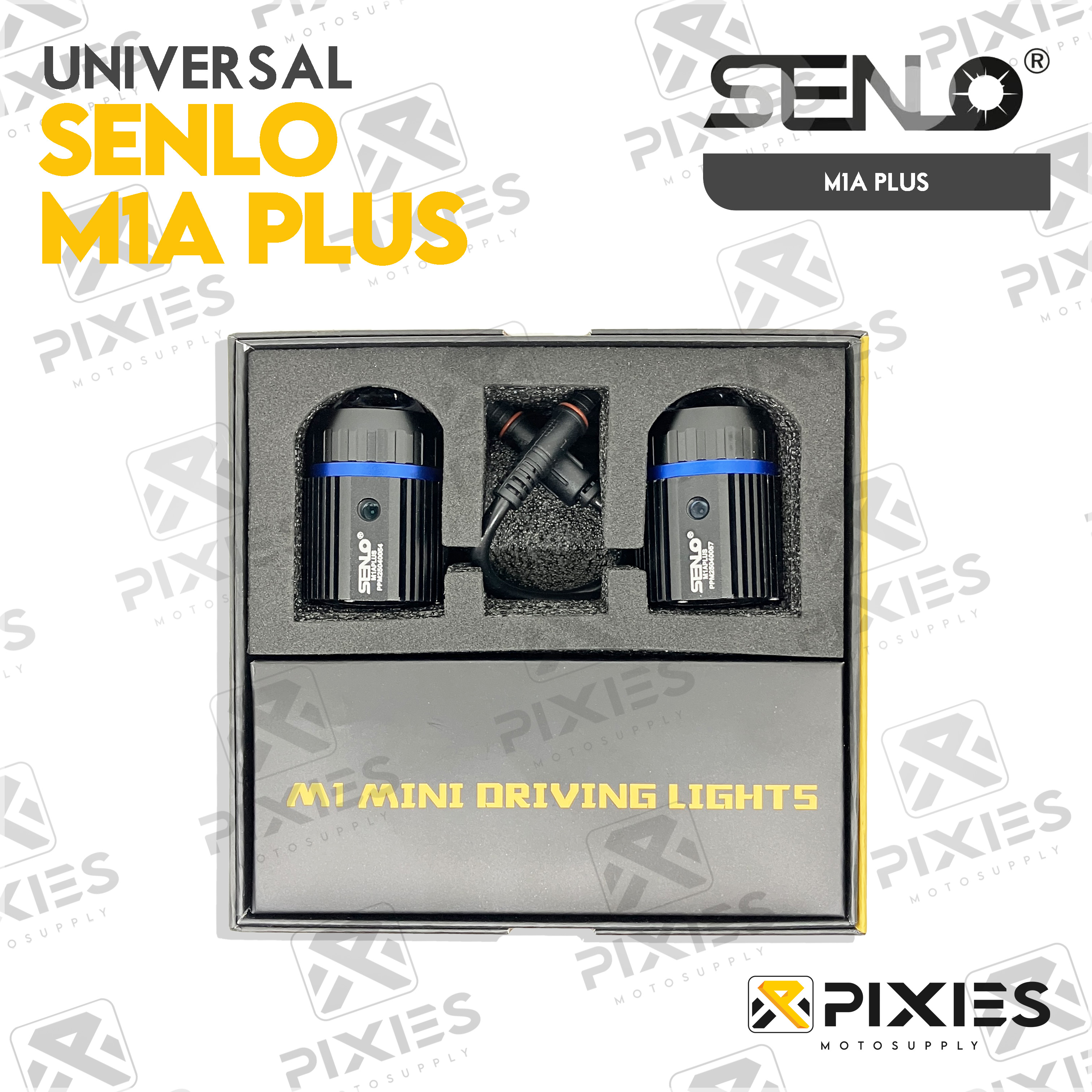 SENLO MINI DRIVING LIGHT SENLO M1A PLUS M1 SET HARNESS SWITCH RELAY ...