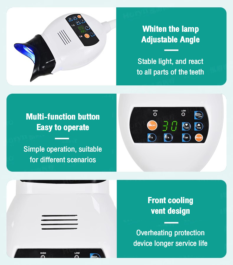 Dental Teeth Whitening Machine LED Light Professional Cold Light ...