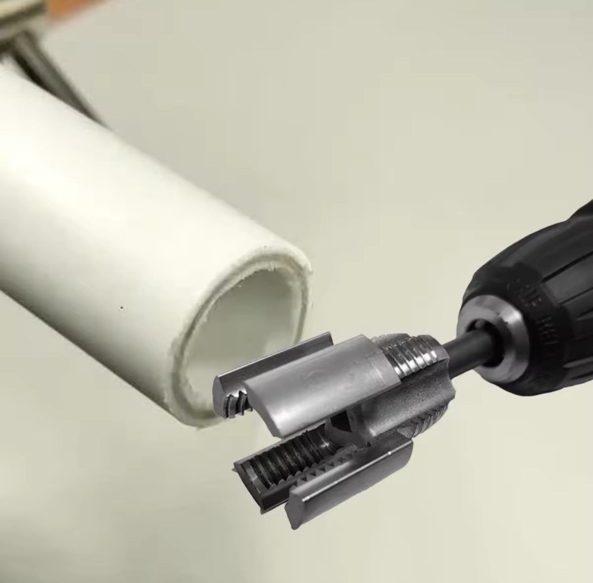 Integrated Internal and External Thread Pipe Drill Tool for PPR Pipes ...