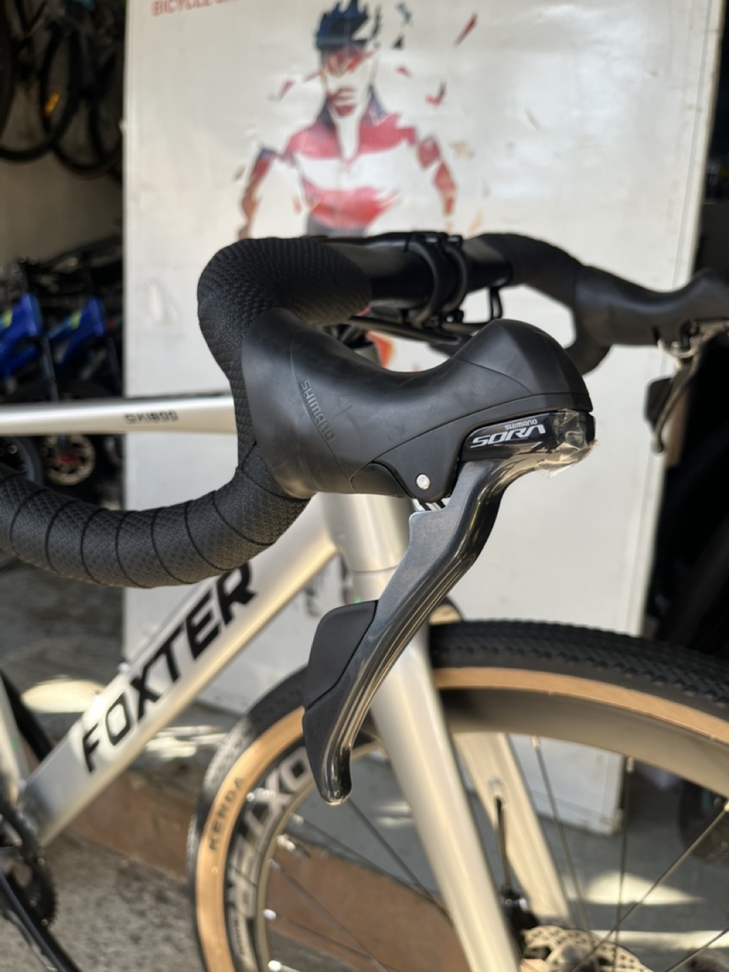 Foxter Laurus GX1800 Gravel Bikes Shimano Sora 2*9Speed With Freebies ...